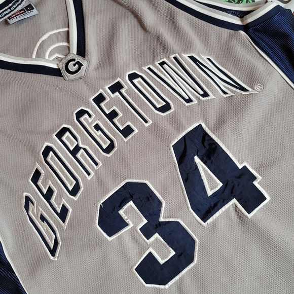 Colosseum | Shirts | Vintage Georgetown Hoyas Basketball Jersey Large ...